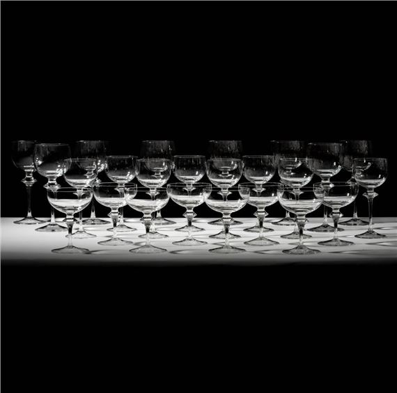 Jewelry | A Peill Crystal Stemware Service | MutualArt