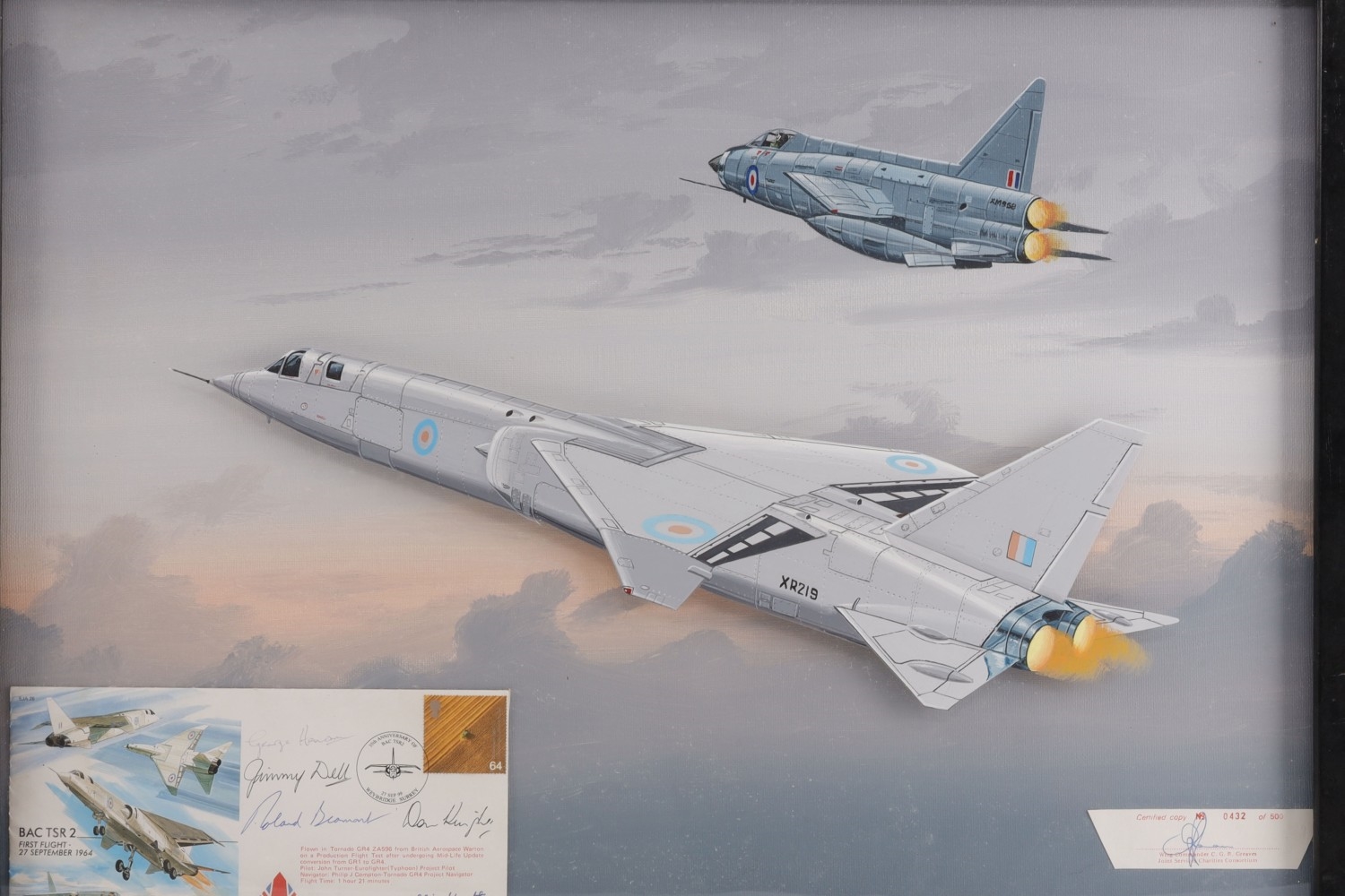 Raymond Waddey | 2 RAF FIGHTER JETS | MutualArt