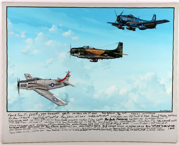 Raymond Waddey | US A1 SKYRAIDER | MutualArt