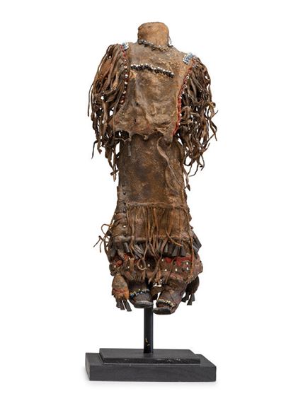 Apache | Apache Beaded Hide Doll (19th Century) | MutualArt