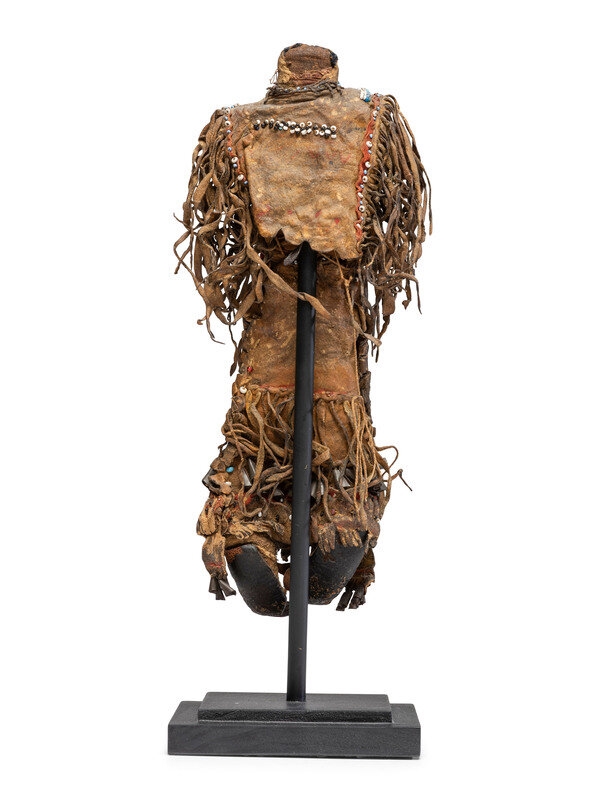 Apache | Apache Beaded Hide Doll (19th Century) | MutualArt