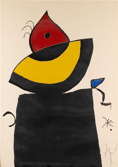 Joan Miró | Quatre colors aparien el mon (1970) | MutualArt