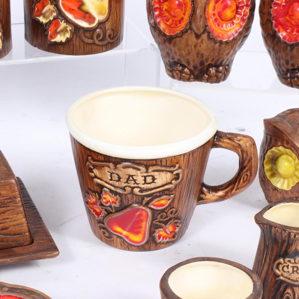 Treasure Craft | Collection of Treasure Craft owl / fruit tableware ...