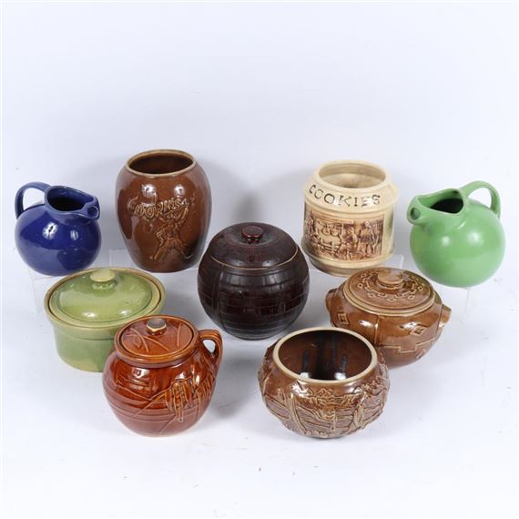 Nancy Mayer | Vintage ceramic dishware group | MutualArt