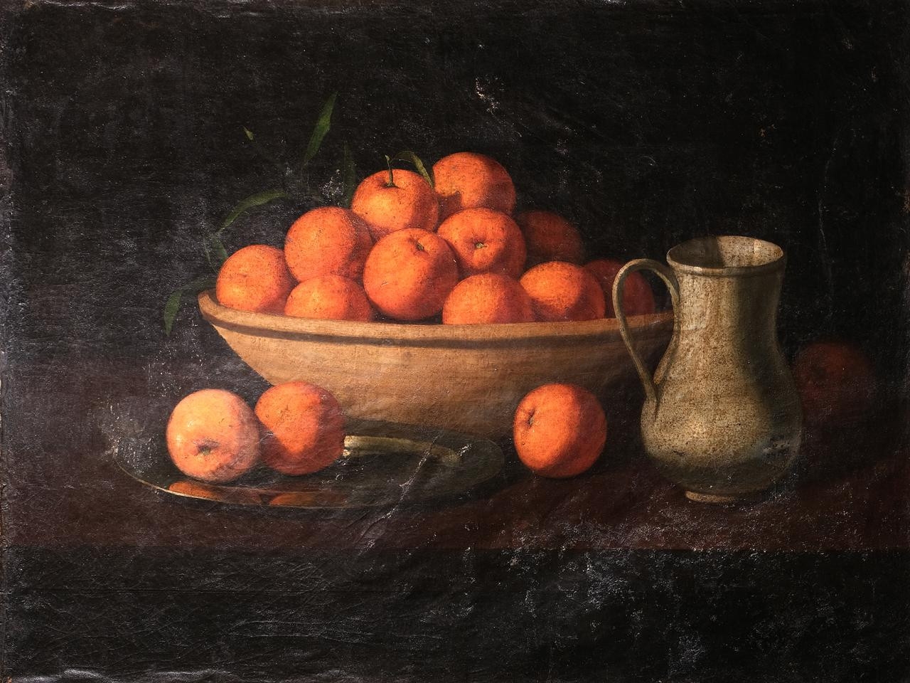 Spanish School, 18th Century | Bodegón de naranjas | MutualArt