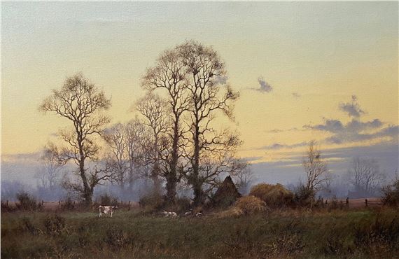 James Wright | three countryside landscape scenes | MutualArt
