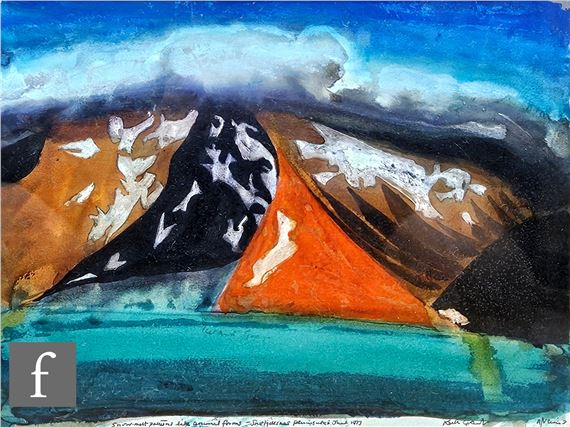 Keith Grant | Snow Melt Patterns Like Animal Forms (1973) | MutualArt