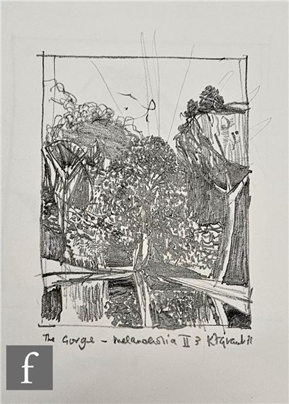 Keith Grant | A large sketchbook containing forty two studies of ...