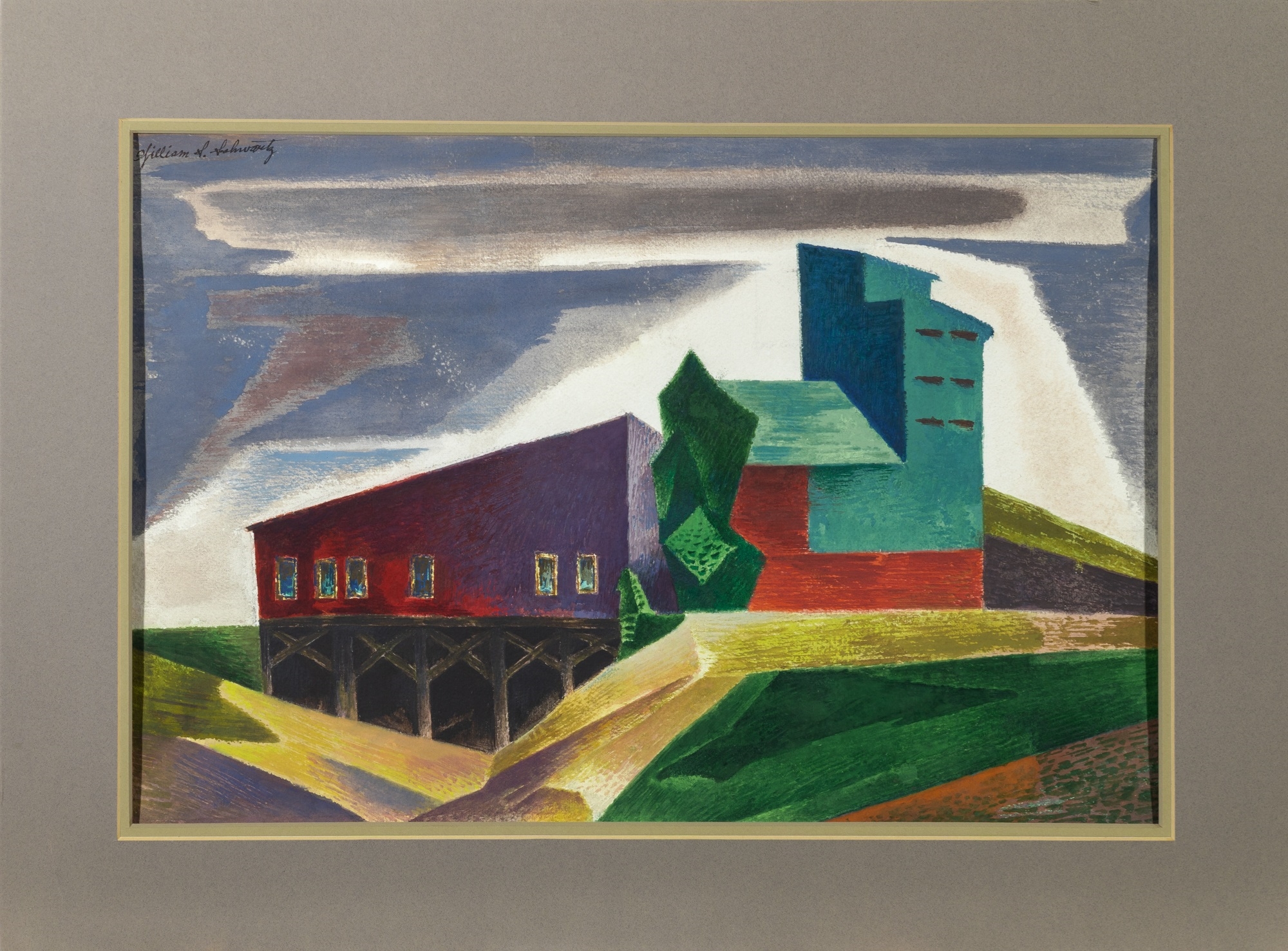 William Samuel Schwartz | Buildings | MutualArt