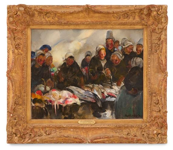 Martha Walter | Fish Market, Brittany | MutualArt