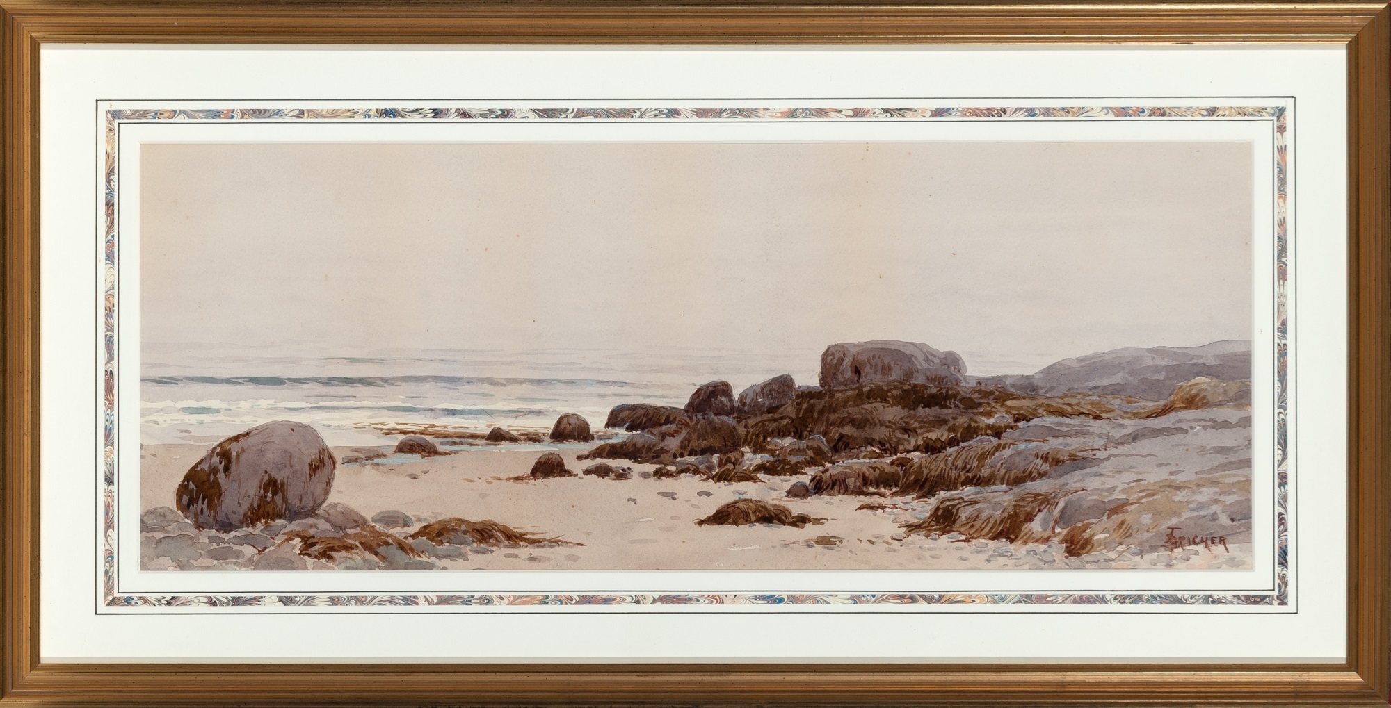 Alfred Thompson Bricher | A Grey Morning, Grand Manan | MutualArt
