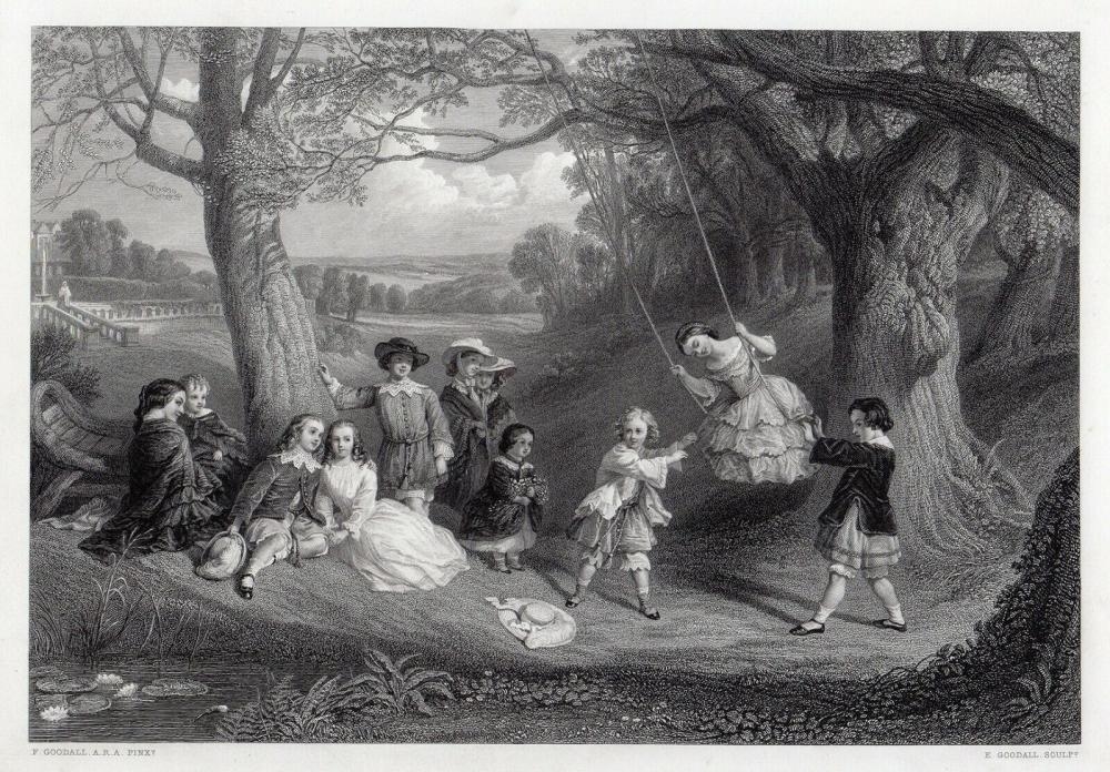 Frederick Goodall | The Swing | MutualArt