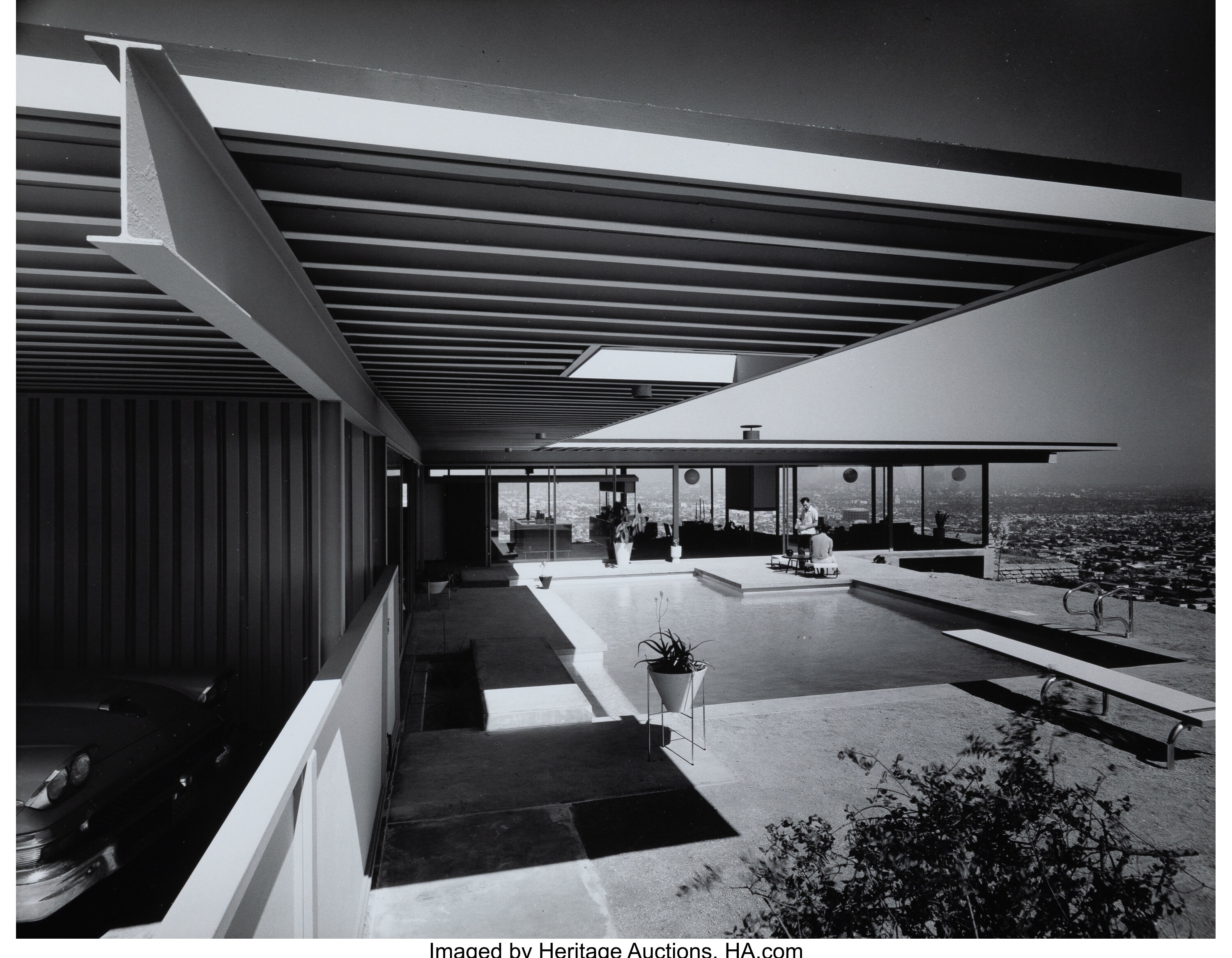 Julius Shulman | Case Study House #22, Pierre Koening (1960) | MutualArt