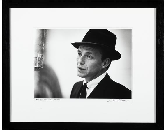 Herman Leonard | Frank Sinatra, New York City (1956) | MutualArt