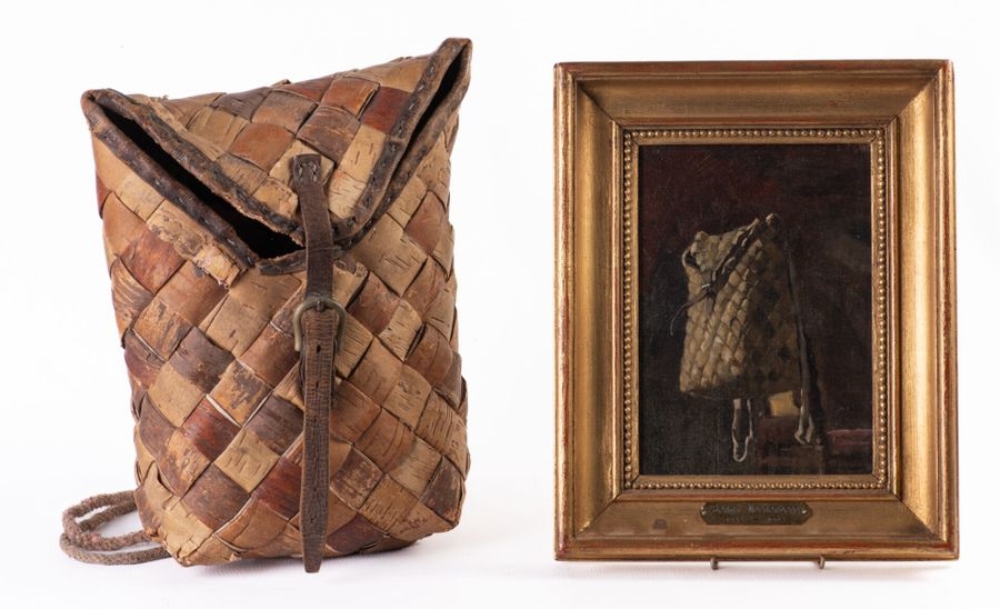 Bengt Nordenberg | Bengt NORDENBERG (1822-1902) Swedish Native Bag ...