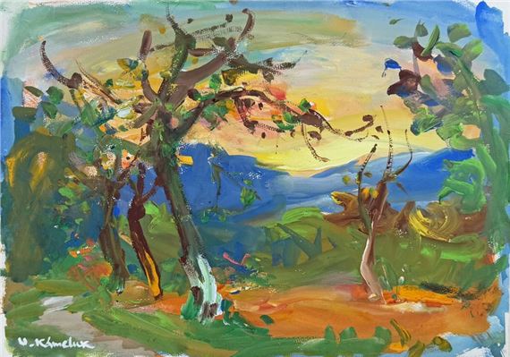 Vassyl Khmeluk | Forest and valley | MutualArt