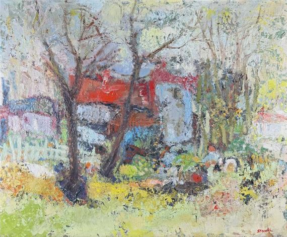 René Sinicki | The park | MutualArt