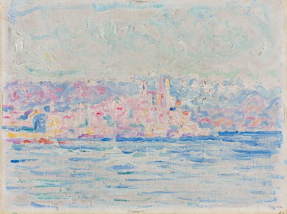 Paul Signac | Antibes. 8 h. Matin, 1903 (1903) | MutualArt
