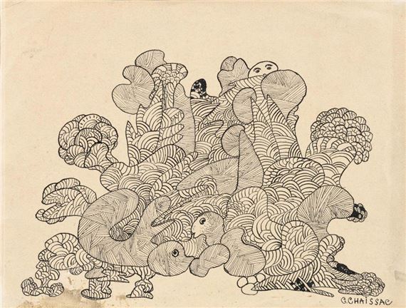 Gaston Chaissac | Gaston Chaissac 1910–1964 (1941) | MutualArt