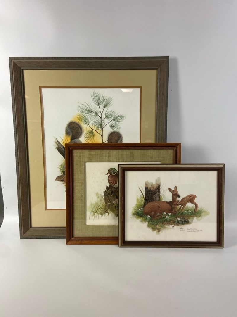 Don Balke | 3 Don Balke Wildlife Prints | MutualArt