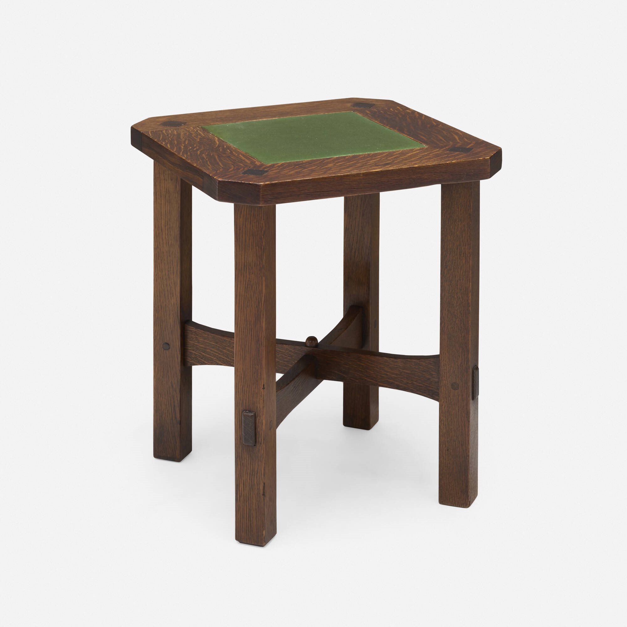 Gustav Stickley | Early tile-top plant stand, model 52-T (Circa 1902 ...