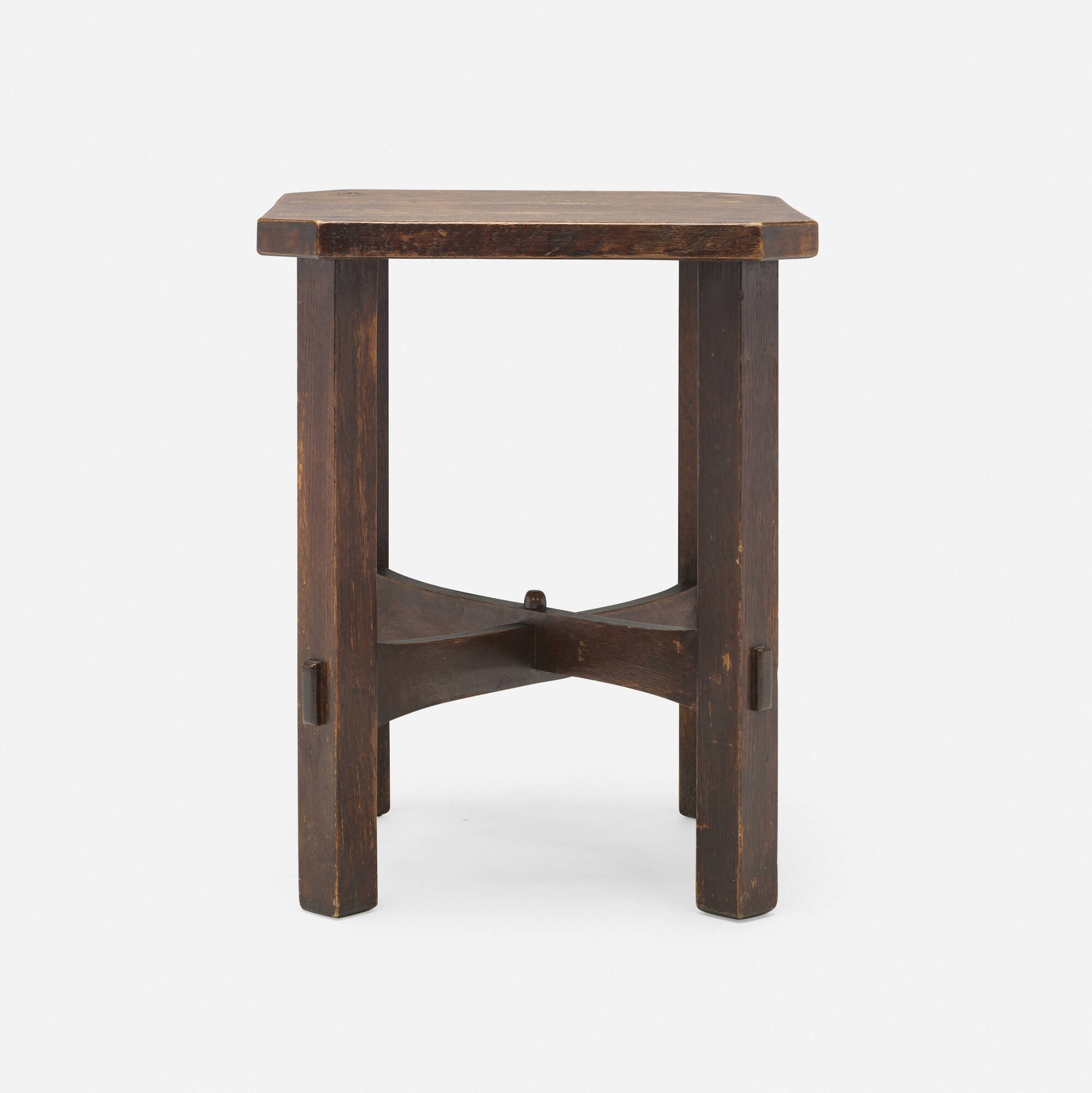 Gustav Stickley | Early tabouret, model 52 (Circa 1902) | MutualArt