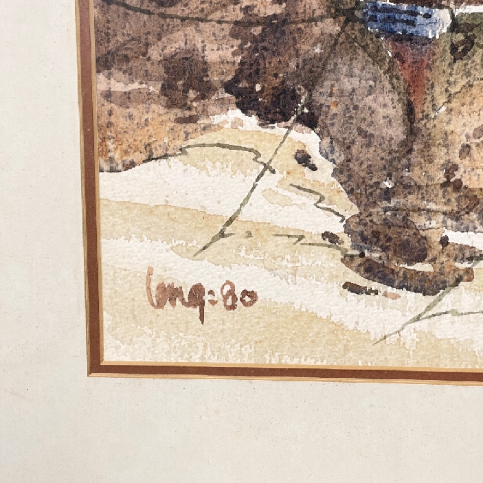 Chen Chong Swee | LENG JOON WOON WATER COLOR PAINTING OF SINGAPORE ...