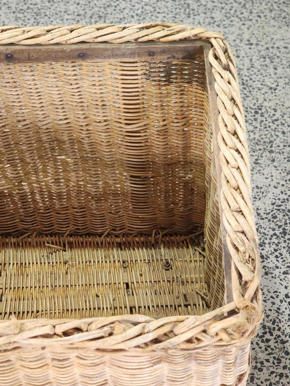 Sydney | Oversized square cane props basket possibly from Sydney Opera ...