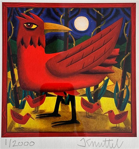 Graham Knuttel | Moonlight Bird, Archival pigment limited print (1954 ...