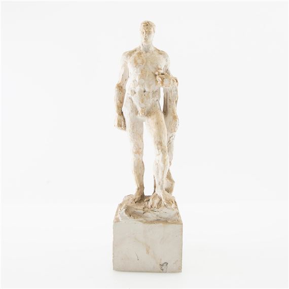 Nils Möllerberg | Sculpture of a standing male figure | MutualArt