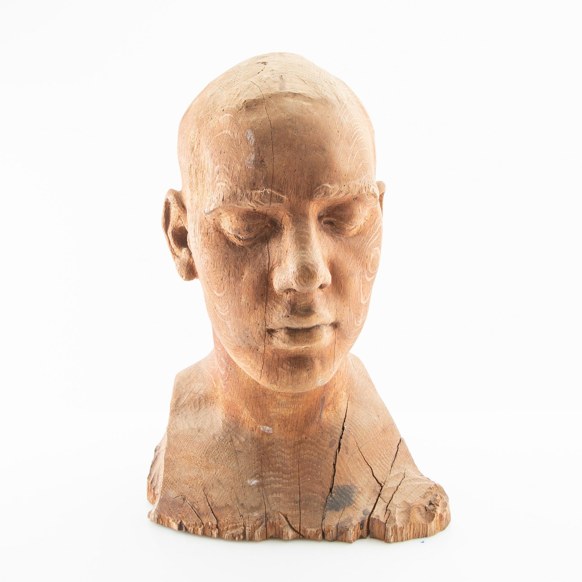 Nils Möllerberg | sculpture portrait bust | MutualArt