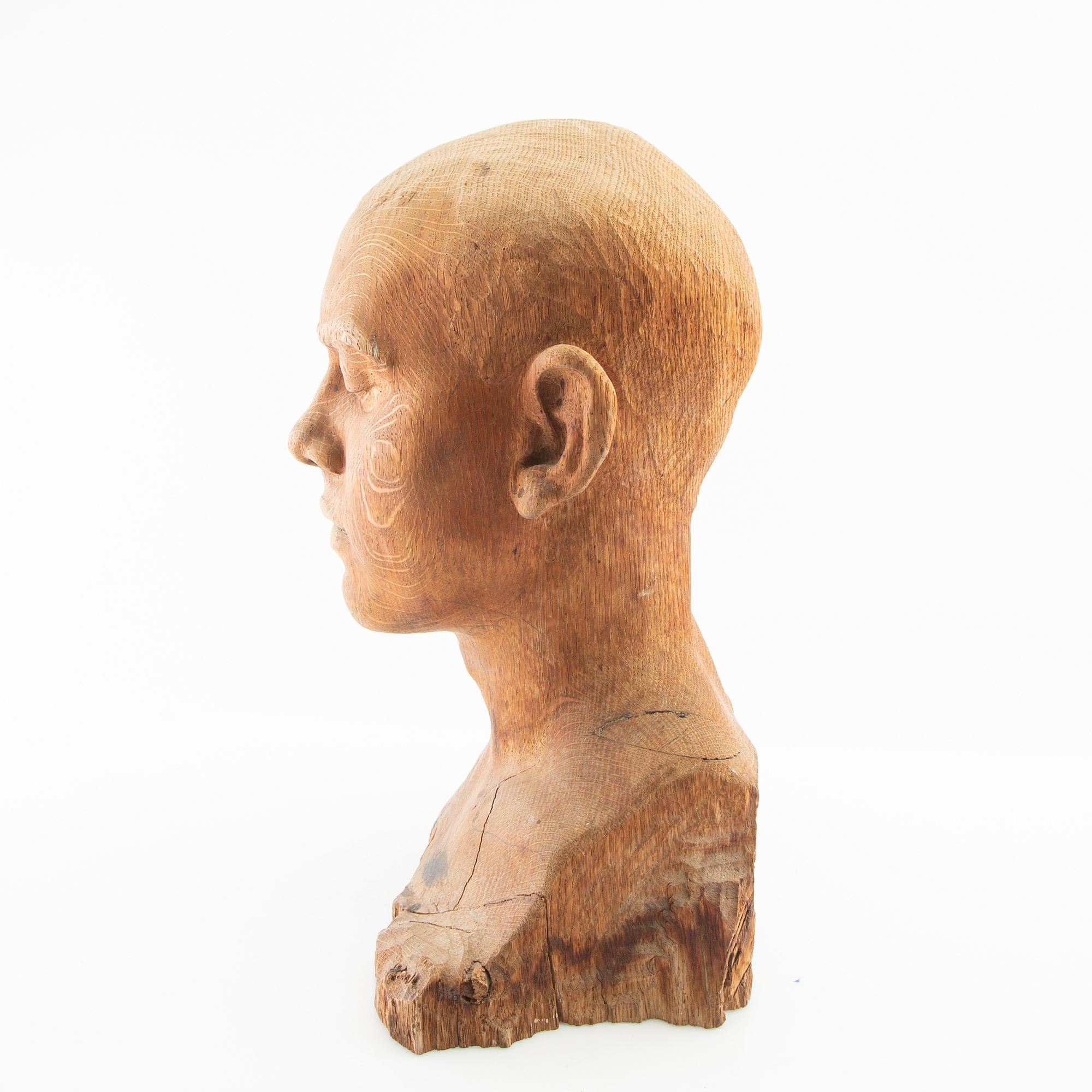 Nils Möllerberg | sculpture portrait bust | MutualArt