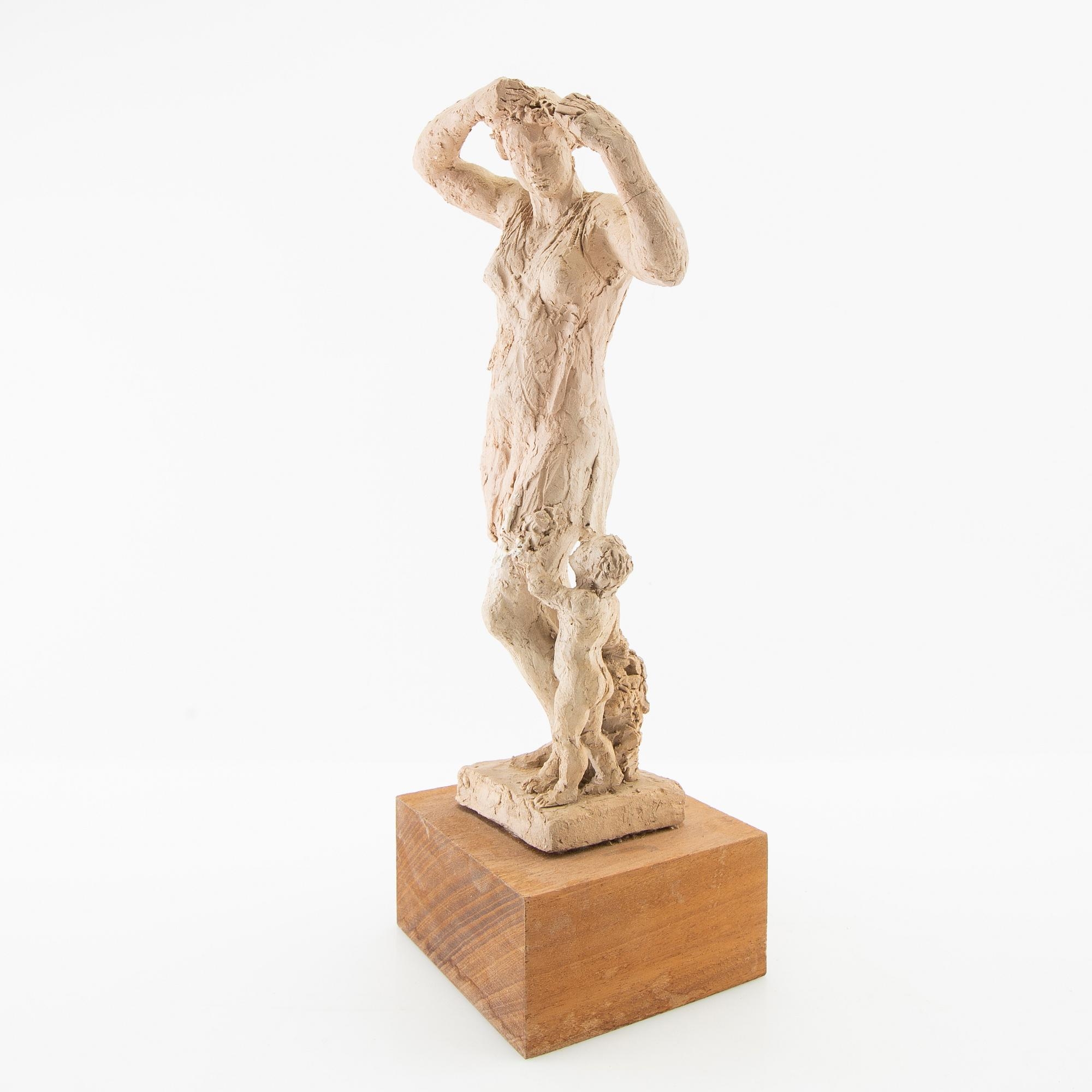 Nils Möllerberg | Nils Möllerberg, Sculpture model Mother and child ...