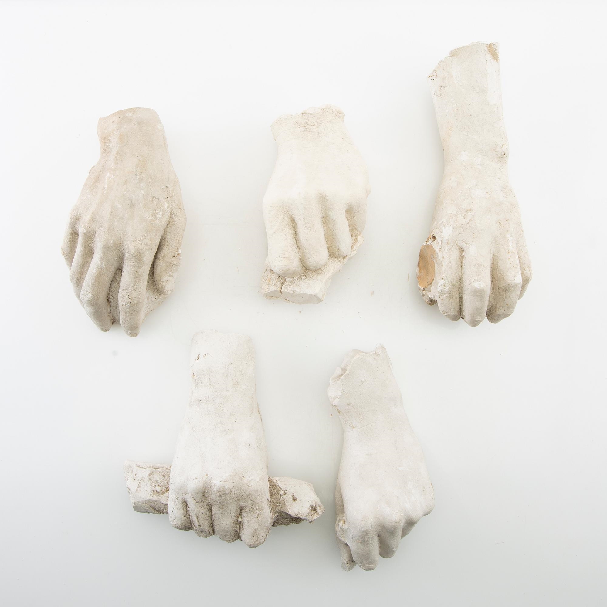 Nils Möllerberg | Nils Möllerberg, models for sculptures parts of 5 pcs ...