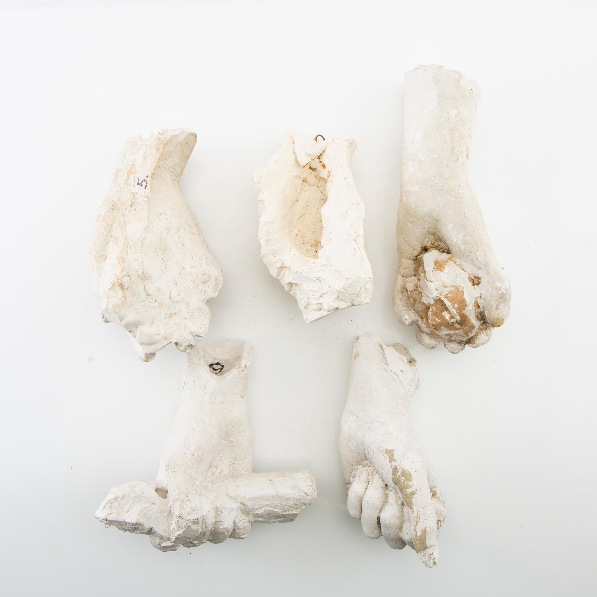 Nils Möllerberg | Nils Möllerberg, models for sculptures parts of 5 pcs ...