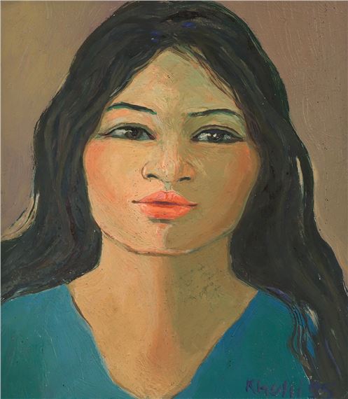 Khalil Ibrahim | Portrait IV (1995) | MutualArt