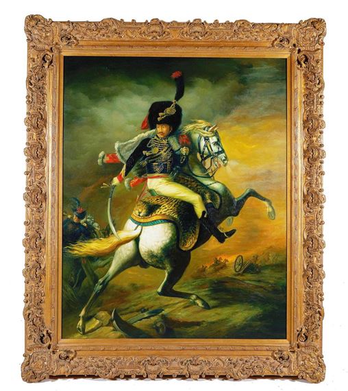 Jean Louis André Théodore Géricault | L'OFFICIER DE CHASSEUR DE LA ...