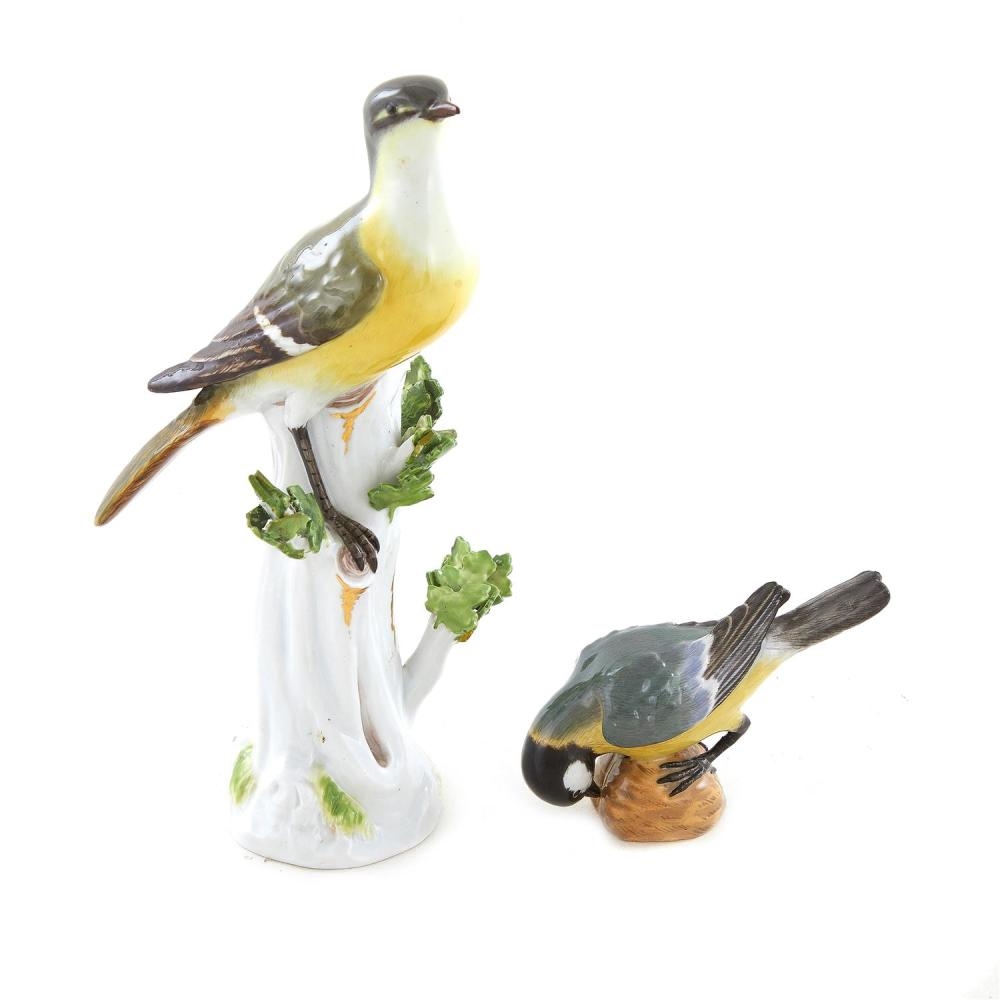 Meissen | Meissen Porcelain Models of Birds (2pcs | MutualArt