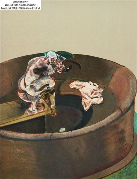 Francis Bacon | Portrait of George Dyer Crouching (1966) | MutualArt