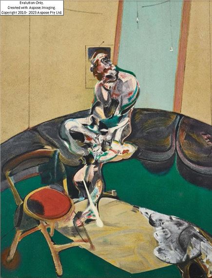 Francis Bacon | Portrait of George Dyer Crouching (1966) | MutualArt