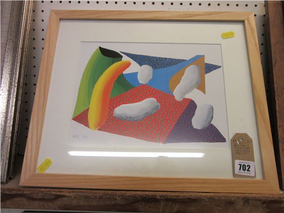 David Hockney | DAVID HOCKNEY ABSTRACT PRINT | MutualArt