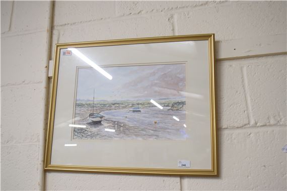 George Hewitt | North Norfolk coastal scene | MutualArt