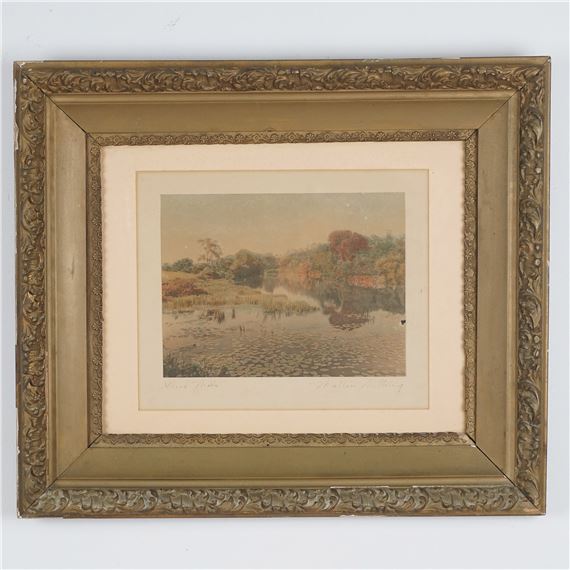 Wallace Nutting | Wallace Nutting, Hand-Colored Photograph, Signed ...