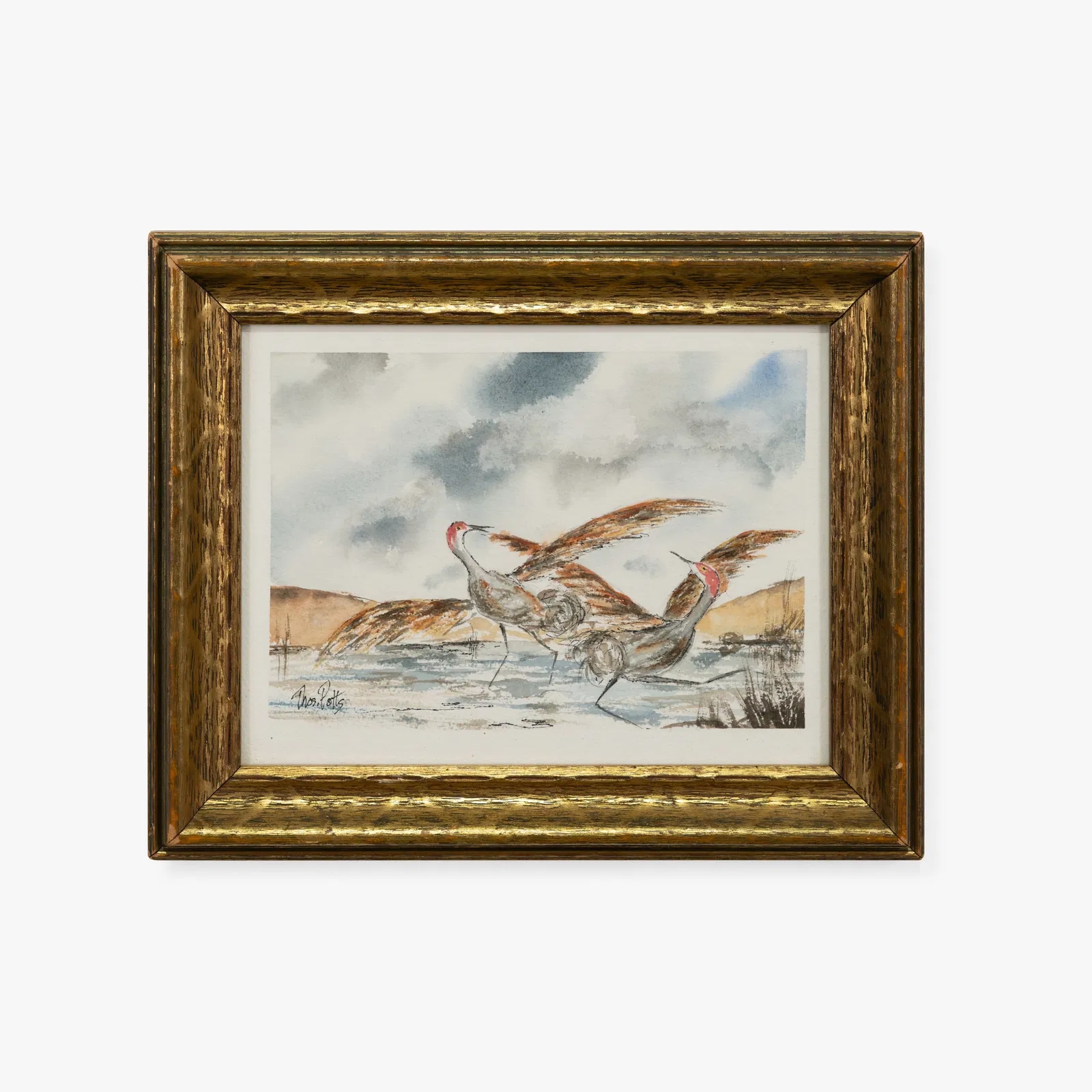 Thomas Potts | Sandhill Cranes | MutualArt