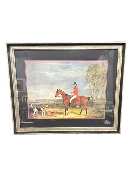 Francis Calcroft Turner | Gentleman Out Hunting with Dog | MutualArt