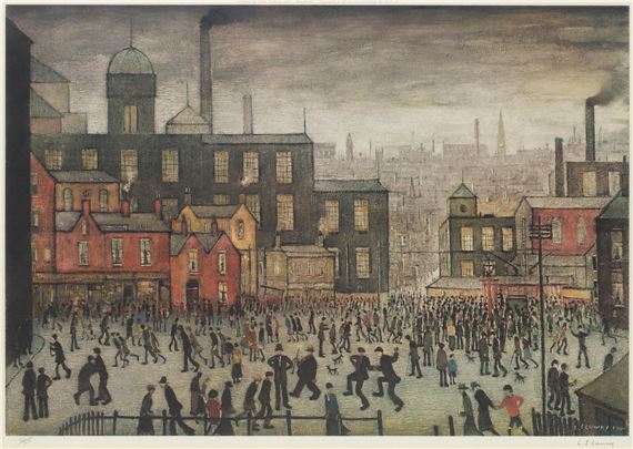 Laurence Stephen Lowry | Our Town | MutualArt