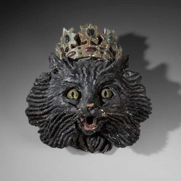 Eugène Grasset | 42 cm Provenance : - Cabaret du Chat Noir, Paris ...