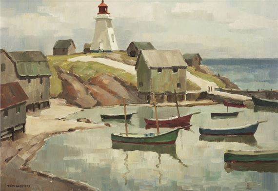 Thomas Keith Roberts | Neil's Harbour, Cape Breton Island | MutualArt