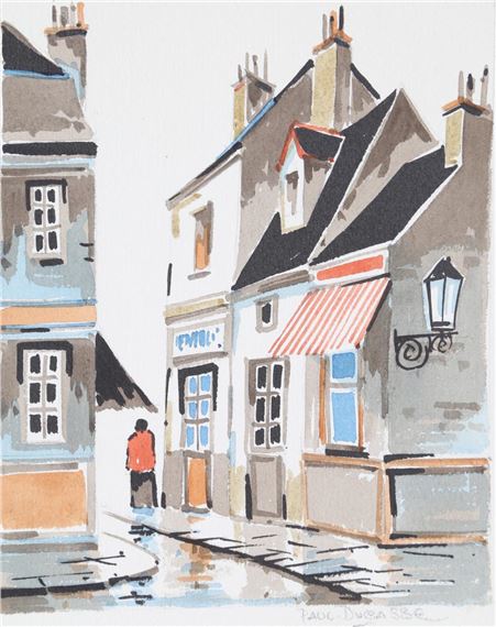 Paul Ducasse | FRENCH CITYSCAPE | MutualArt