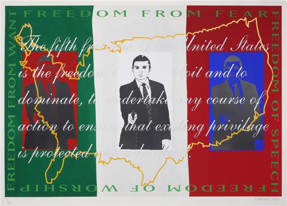 Daniel Joseph Martinez | FREEDOM FROM FEAR (1990) | MutualArt
